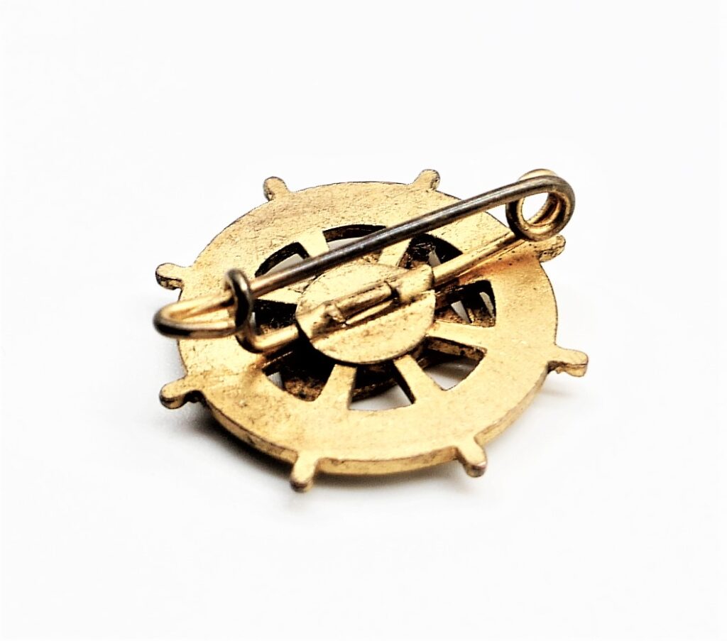 Abzeichen - M. S. Wilhelm Gustloff - Souvenir - DAF Flagge - KDF ...