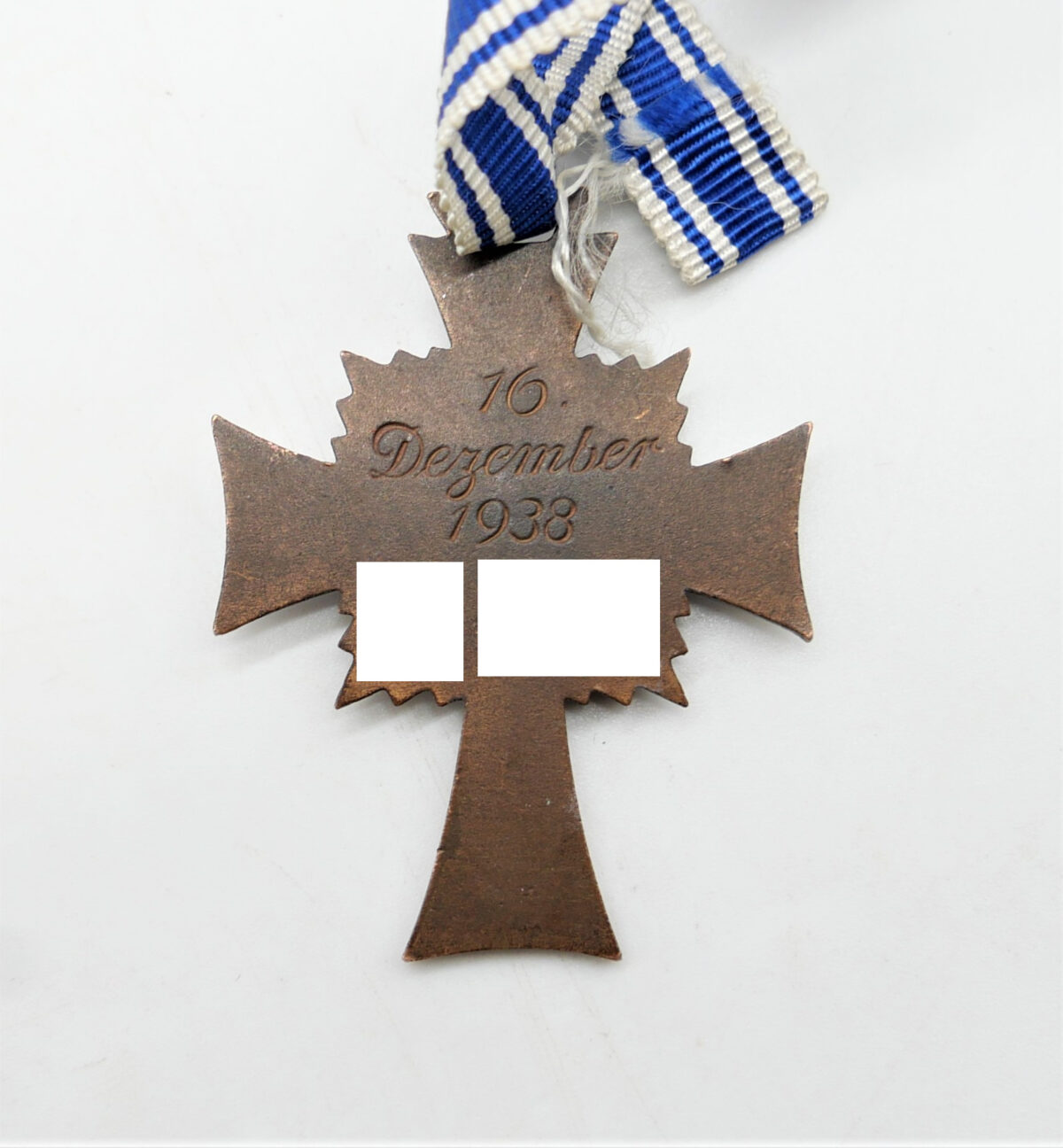 Ehrenkreuz der deutschen Mutter – 3. Stufe – Mutterkreuz Bronze am Band ...