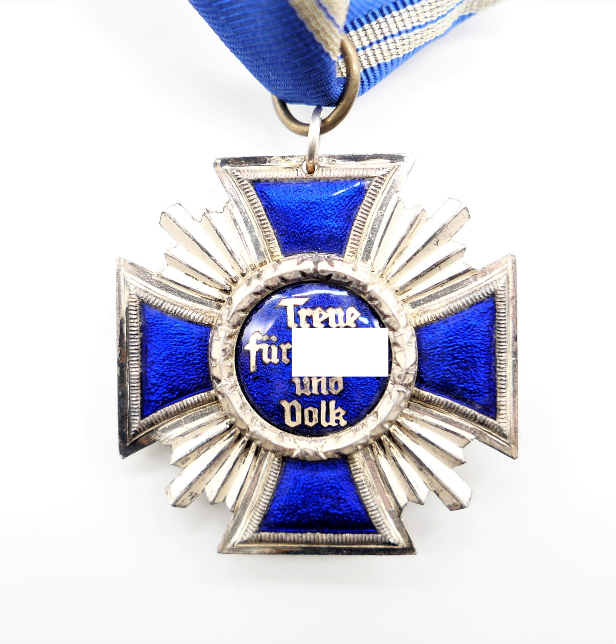 NSDAP Dienstauszeichnung Silber – Für 15 Jahre - DA - Partei ...