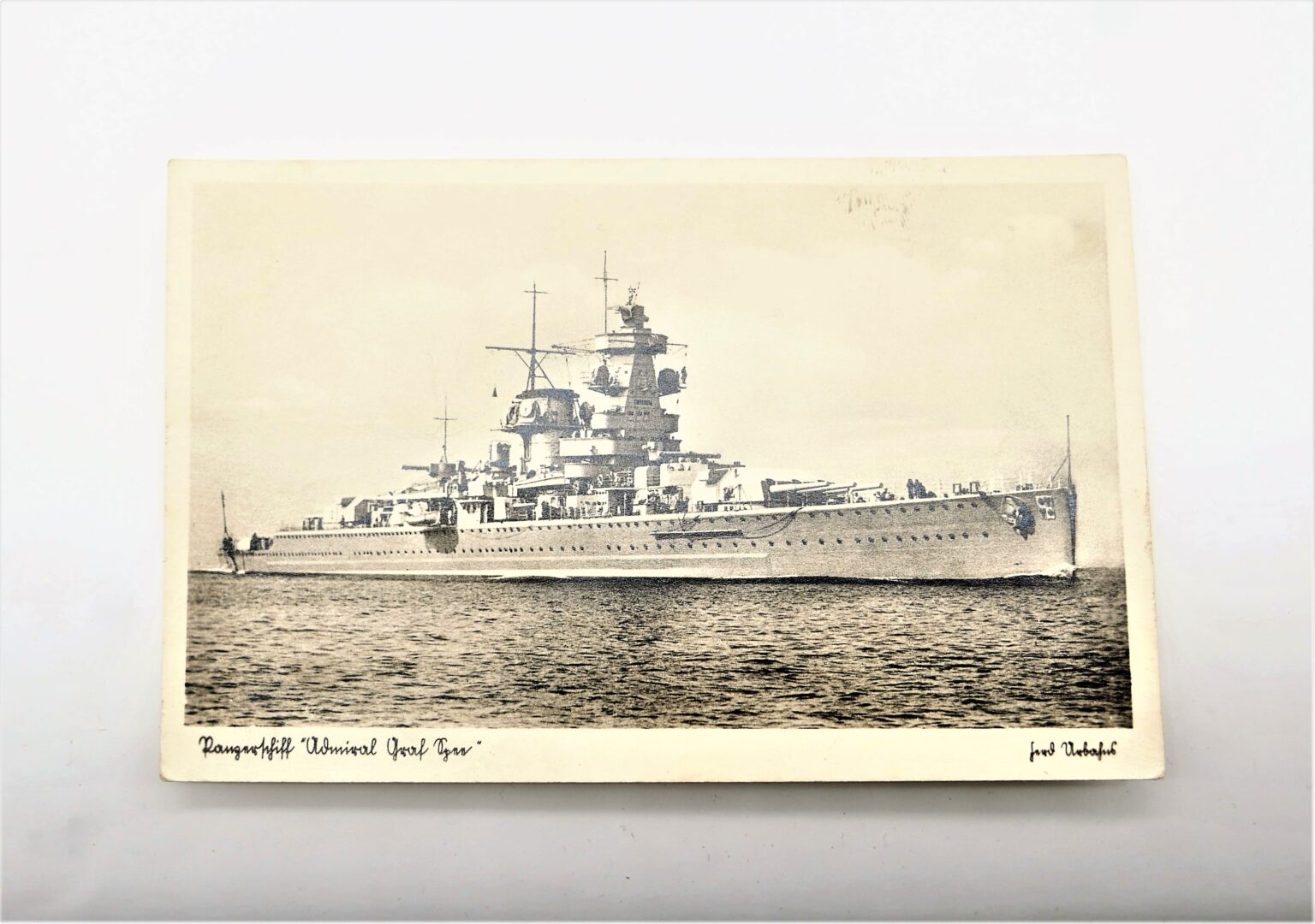 Postkarte – Panzerschiff Admiral Graf Spee - Marine-Bundestag in ...